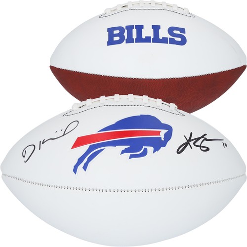Khalil Shakir and Dalton Kincaid Buffalo Bills Signed Franklin Panel ...