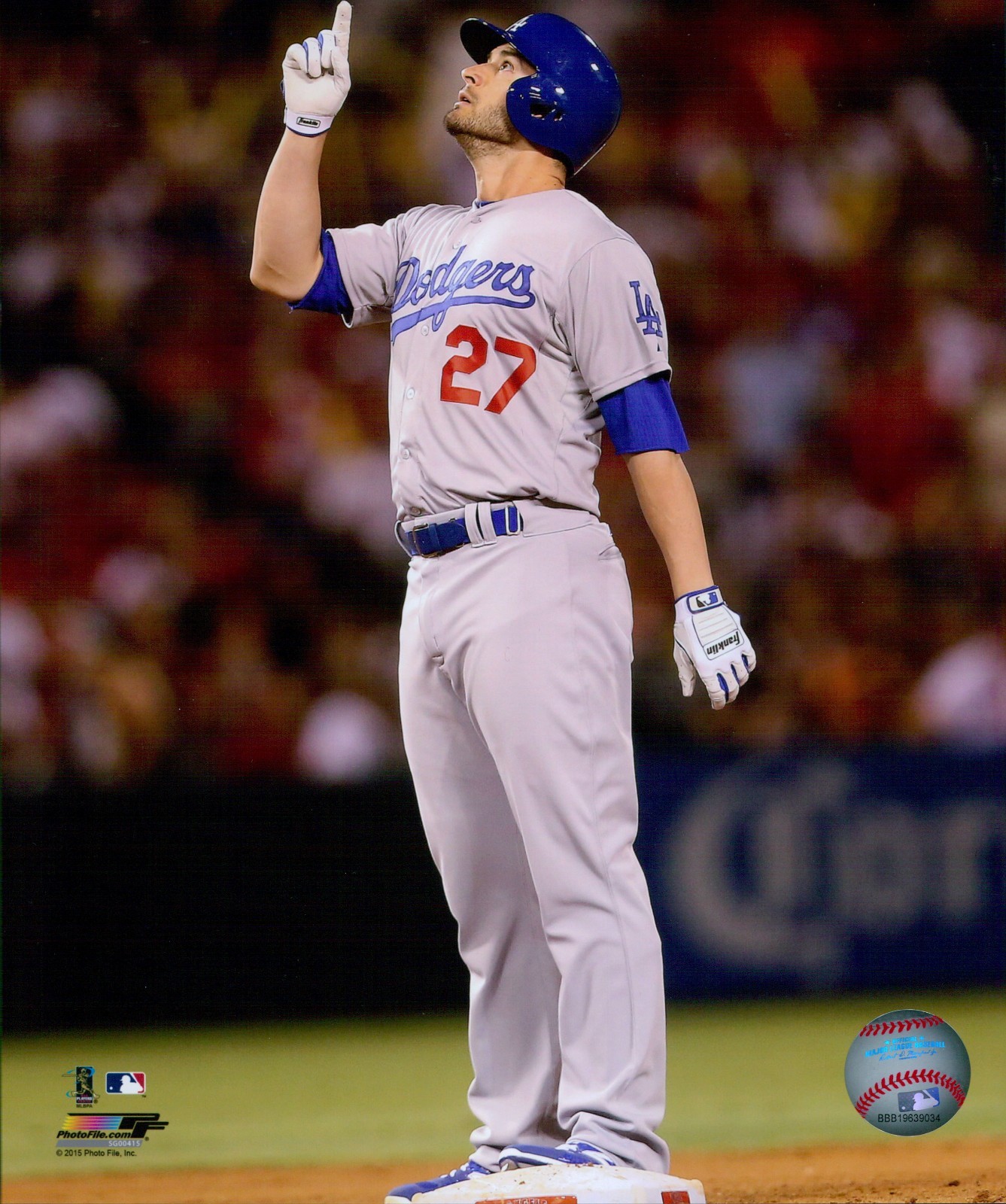 Justin Ruggiano Los Angeles Dodgers Licensed MLB Unsigned Matte 8x10 ...