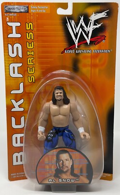 2001 JAKKS PACIFIC WWF MOC BCA BACKLASH SERIES 5 AL SNOW | eBay