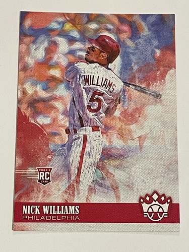 2018 Panini Diamond Kings Baseball - Nick Williams RC - Philadelphia ...
