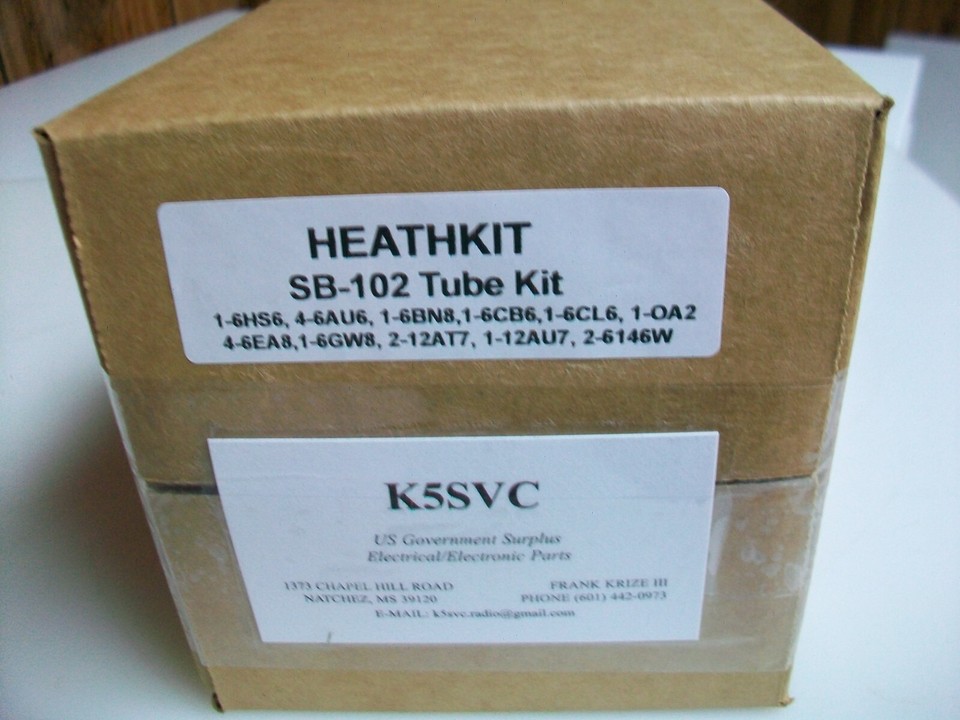 HEATHKIT SB-102 TUBE KIT | eBay