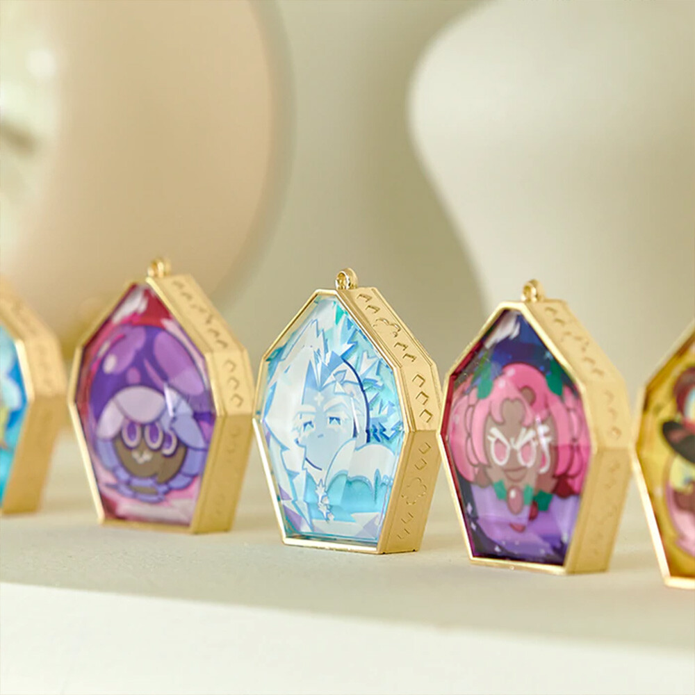 CookieRun Kingdom Soulstone Keychain Vol.1 1EA Sea Fairy Pure Vanilla ...