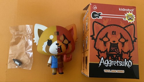 KIDROBOT Aggretsuko Sanrio 3” figure calm and rage chase rare | eBay