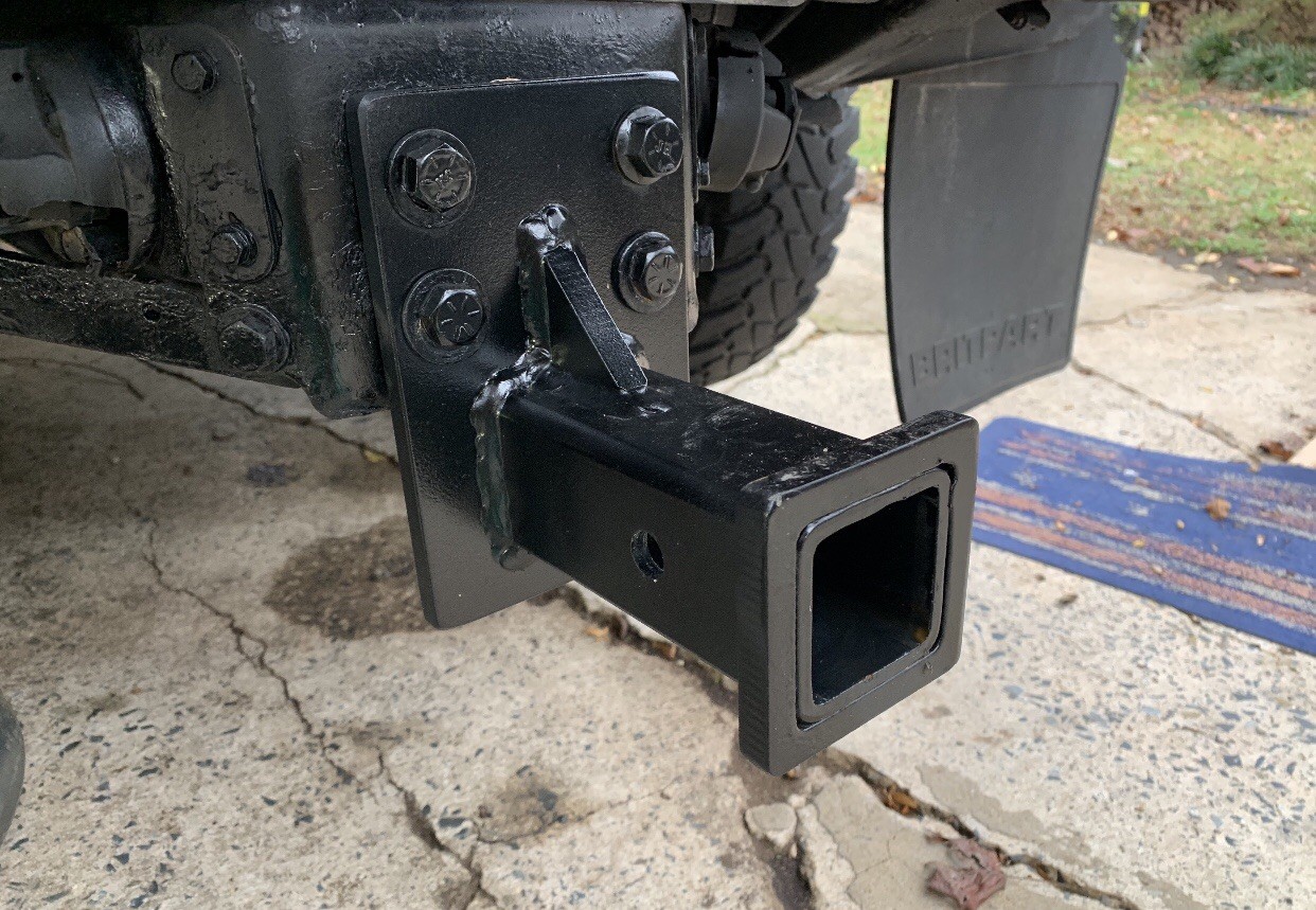 2" Receiver Trailer Hitch - Bolt On No Drilling- fits Land Rover ...