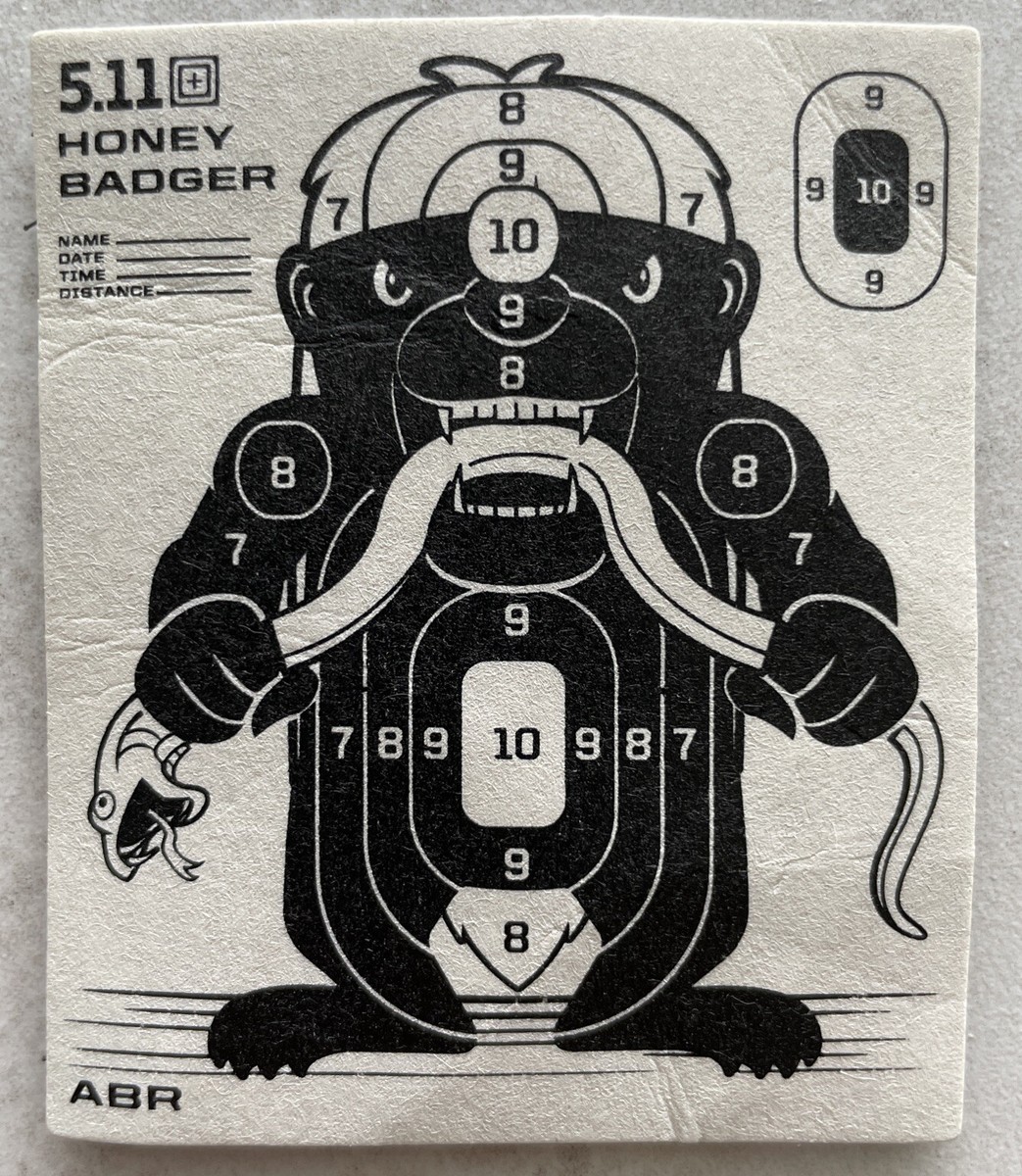 Honey Badger Patch Watch Out Says That Bird, The Honey Badger Is Back!