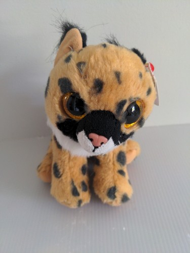 Ty Beanie Boos Larry Lynx DoB 12 July Plush (15cm) | eBay Australia