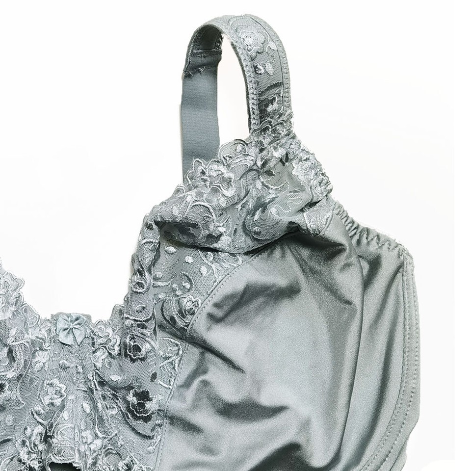 Plus Size Bra Unlined Minimizer Women Underwear Underwire Sexy Big Size ...