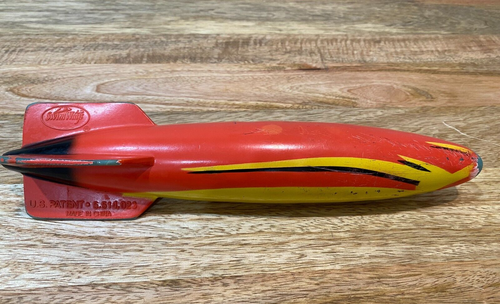 Vintage Swim Ways Toypedo Torpedo Pool Toy 11" Red Yellow Black | eBay