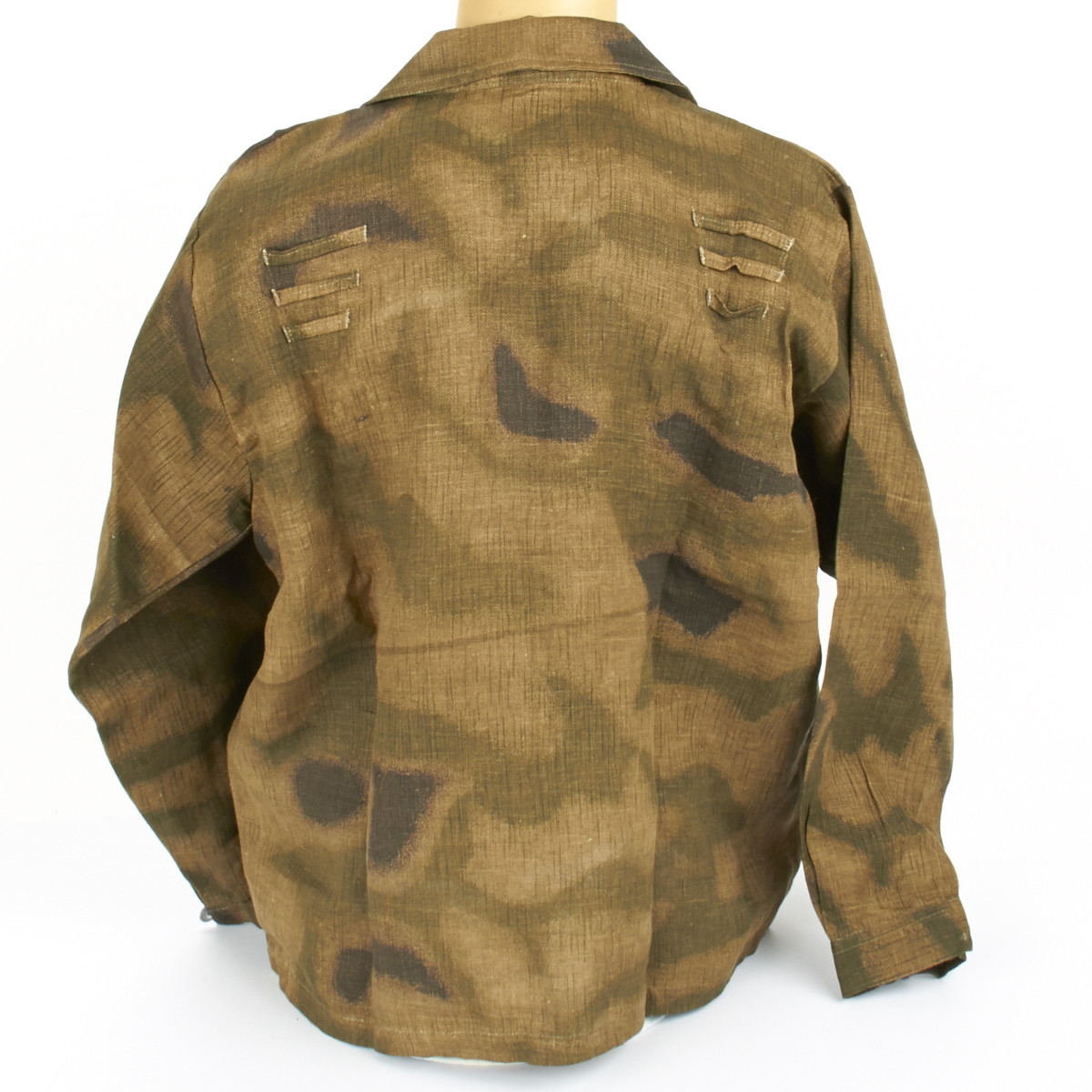 German WWII Wehrmacht M45 Linen Sumpftarn Pattern Jacket- Size XL (US ...