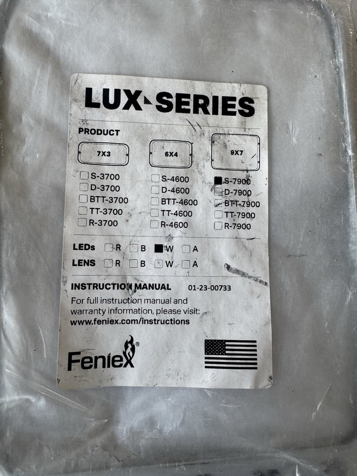 FENIX LUX Series 9X7 LED Lights Model S-7900 Ambulance | eBay
