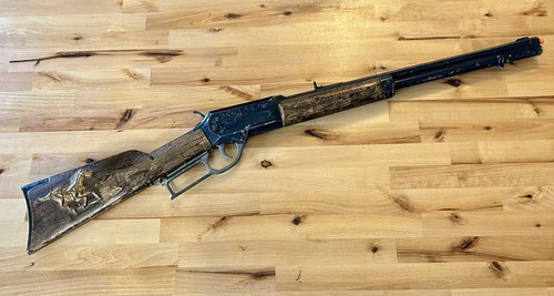 VTG 1965 Topper Toys JOHNNY EAGLE RED RIVER Lever Action Rifle Cap Gun ...