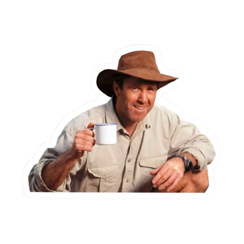 Russel Coight STICKER, aussie, funny, meme car decal, Sticker. | eBay ...