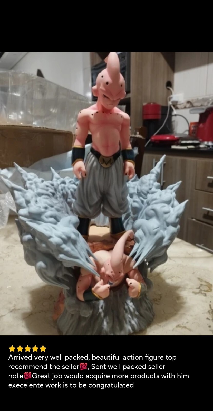 Anime Dragon Ball Z Figure Evil Super Buu Figurine Majin Buu PVC Statue ...
