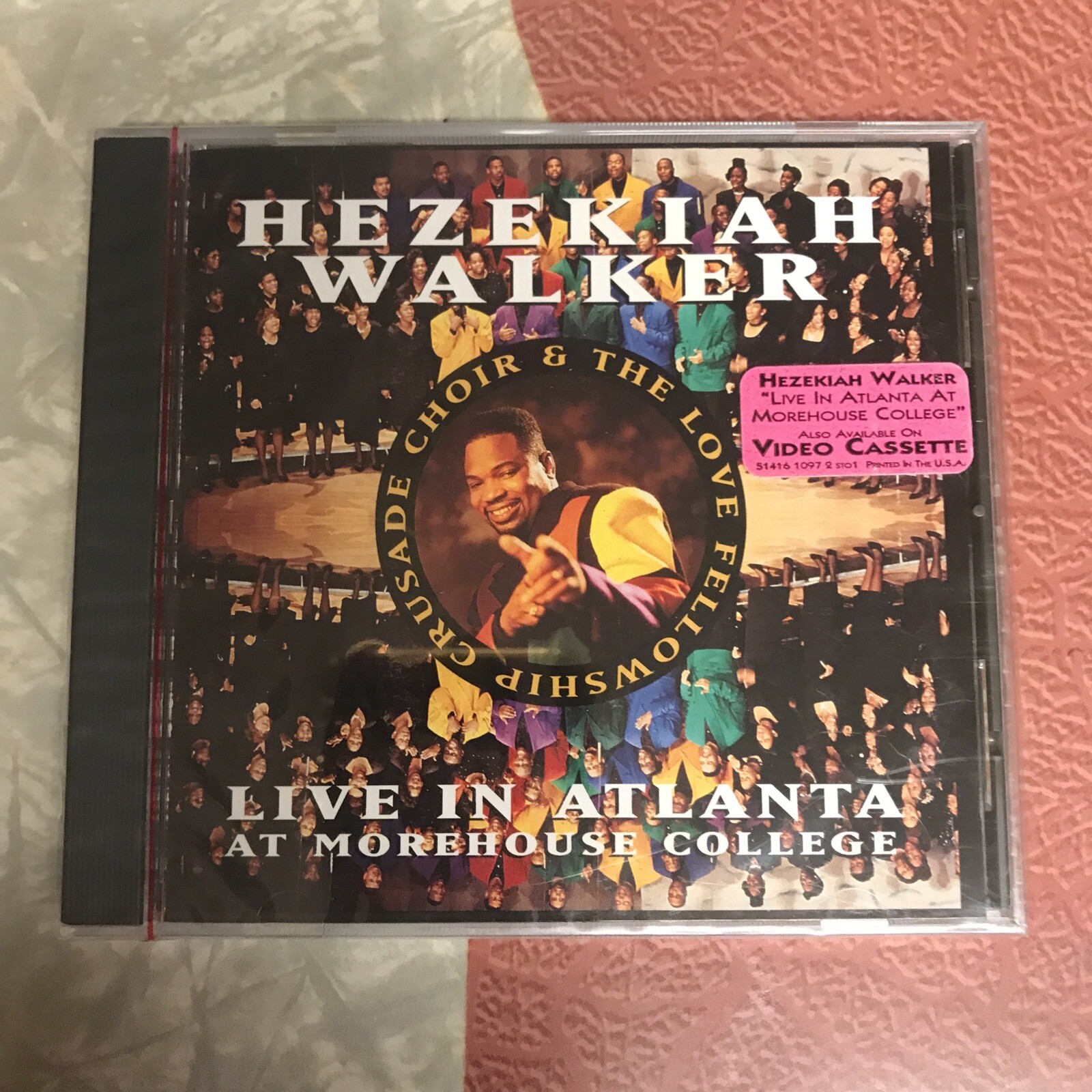 HEZEKIAH WALKER - Live In Atlanta At Morehouse College CD 1994 Gospel ...