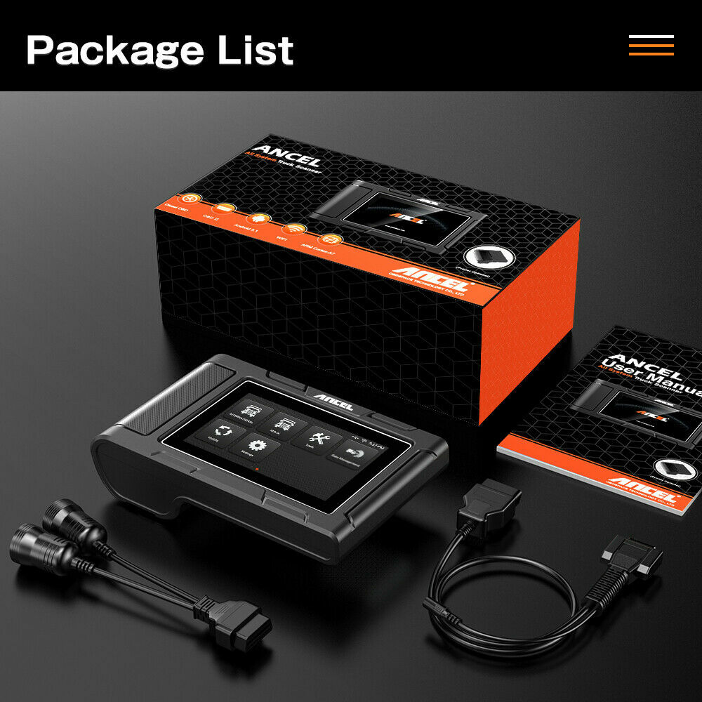 For Freightliner Peterbilt Heavy Duty Truck Scanner Diesel All System ...