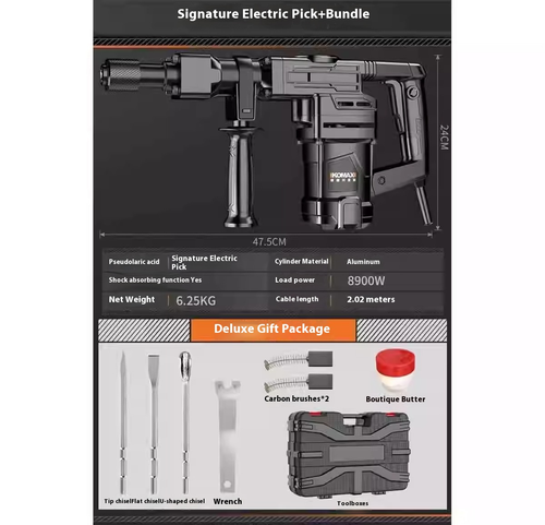 High-power Professional Impact Electric Pick Trenching and Wall ...
