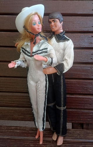 Barbie Western Winking Doll and Ken 1980 vintage | eBay