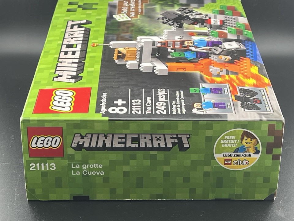 LEGO Minecraft: The Cave Set 21113 New Sealed Box | eBay