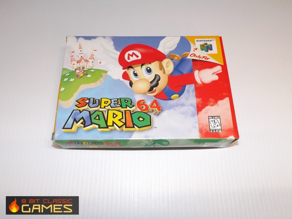 Super Mario 64 - COMPLETE BOX - NINTENDO 64 - 103a | eBay