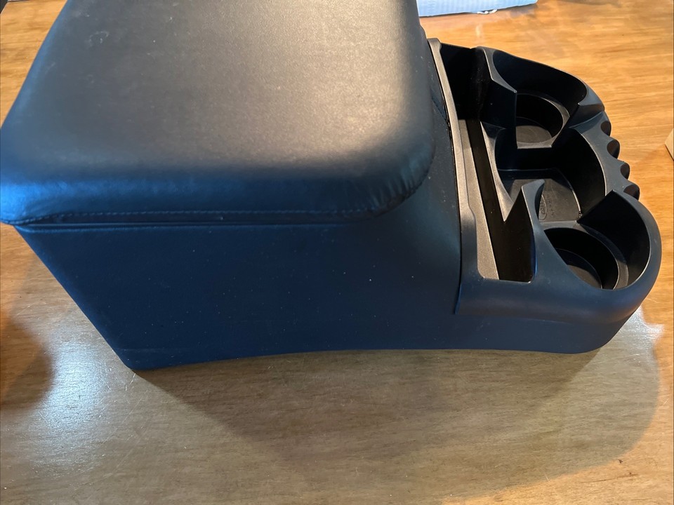 Center Console Bench Seat Clutter Catcher Black Lift Arm Rest Cup And ...