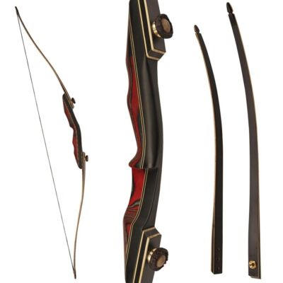 65 Inch PMZ Archery Takedown Hunting Bow Handmade Longbow Target | eBay