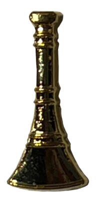 Fire Lieutenant Gold Bugle Motorcycle Hat Cap Lapel Pin PO-326 | eBay