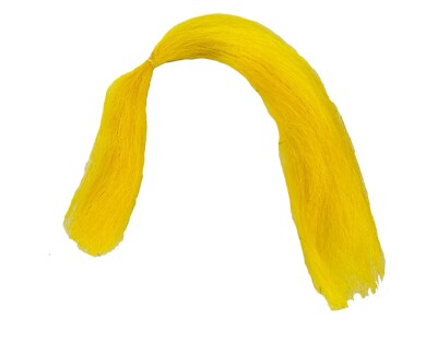 NATURAL YAK BODY HAIR FOR VERY LARGE BAIT FISH PATTENS 12" YELLOW | eBay