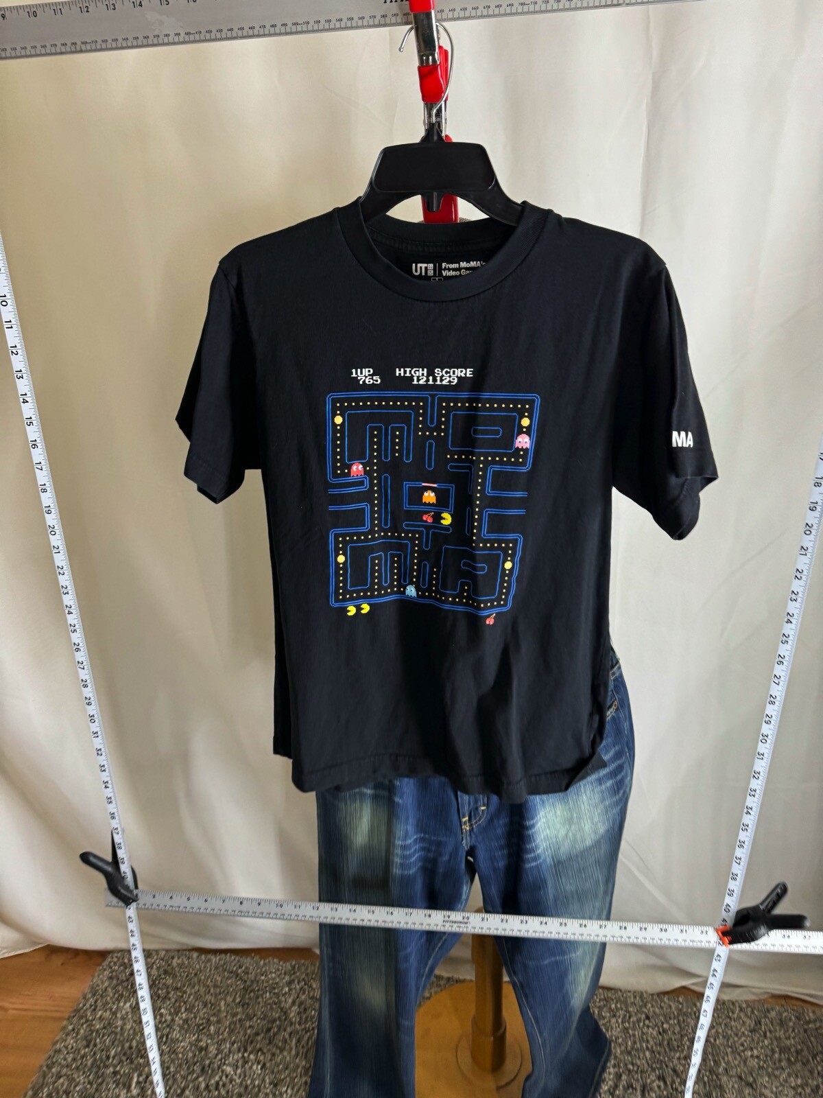 Uniqlo Moma Pacman TEE T SHIRT Small S | eBay