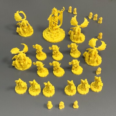 27Pcs Cthulhu Wars Cultist King In Yellow Miniatures DND Board Game ...