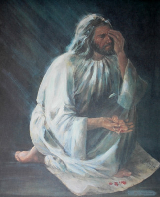 Beth Sweigard HIS OWN IMAGE Jesus Holding Aborted Baby Fetus Abortion ...