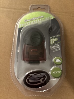 XBOX Memory Card 8 MB Brand New Mad Catz RED Clear TRANSLUCENT ...