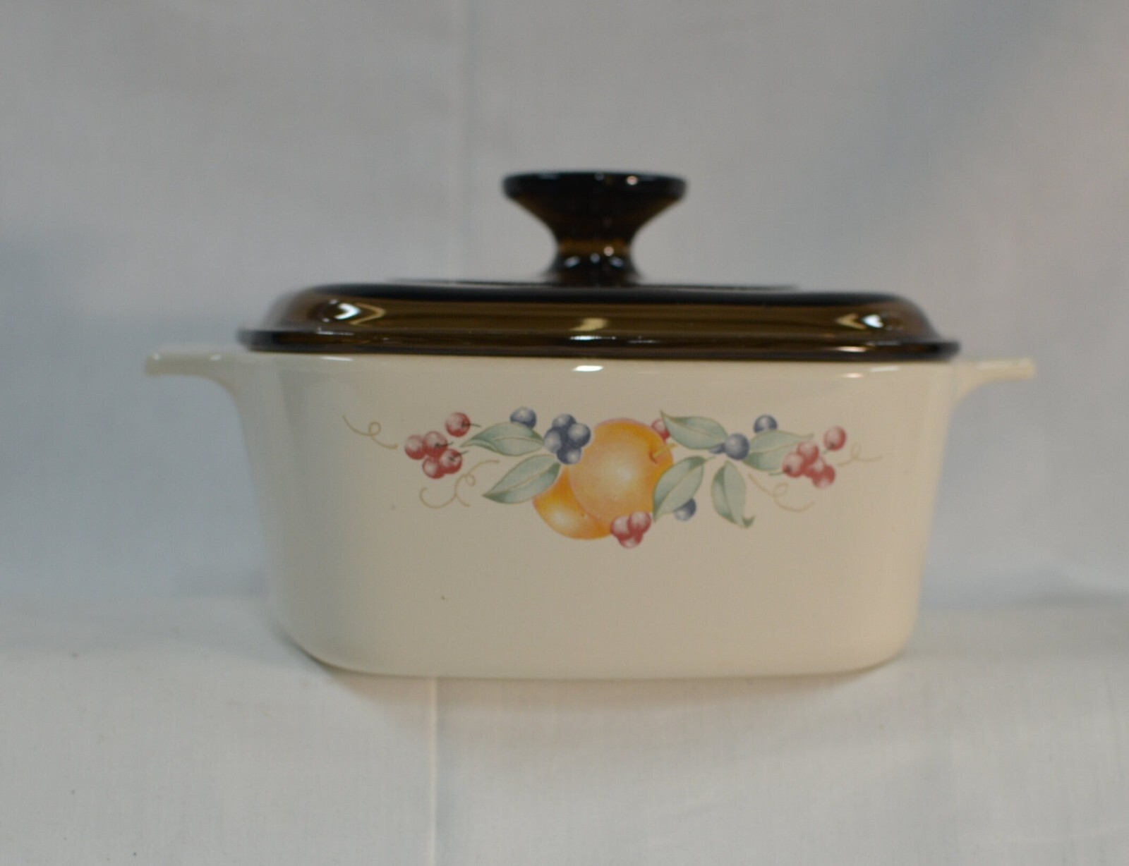 Vtg 1992-96 Corning Ware Abundance A-1 1/2-B Casserole 1 1/2 L w/Pyrex ...