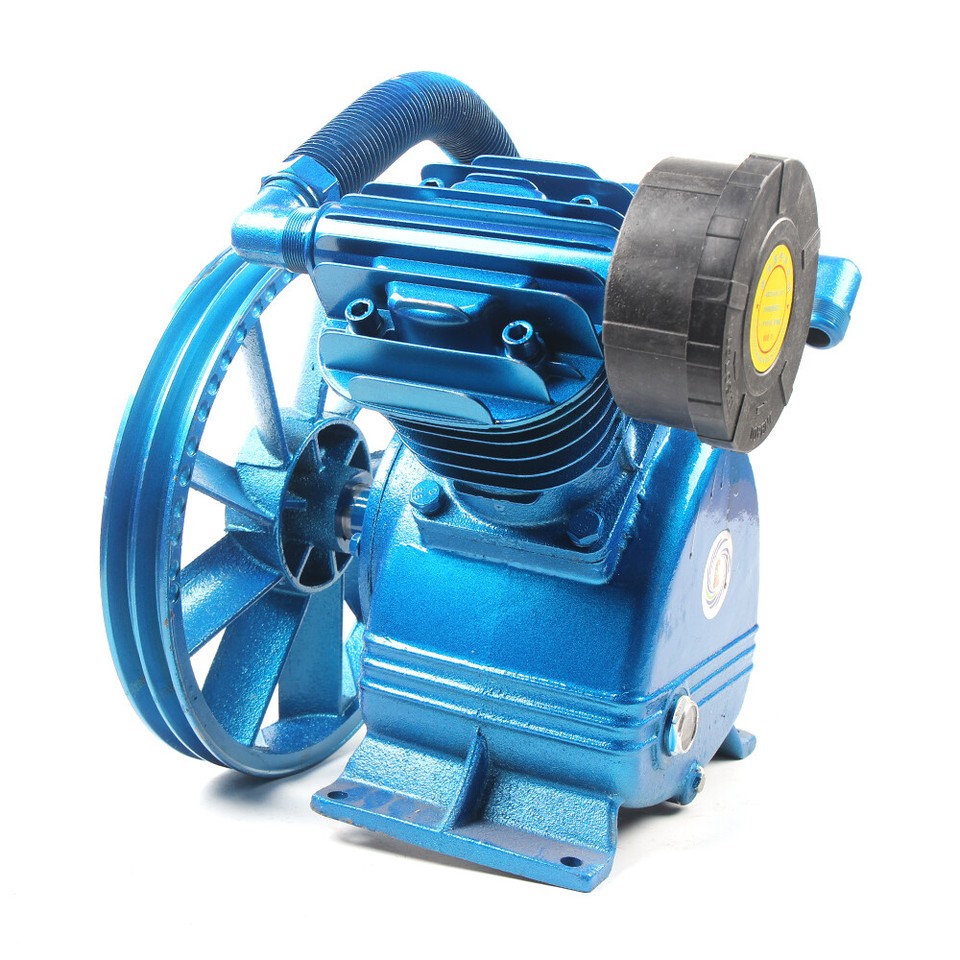 5.5HP Air Compressor Pump Two Stage 175 PSI with Flywheel Twin Cylinder ...