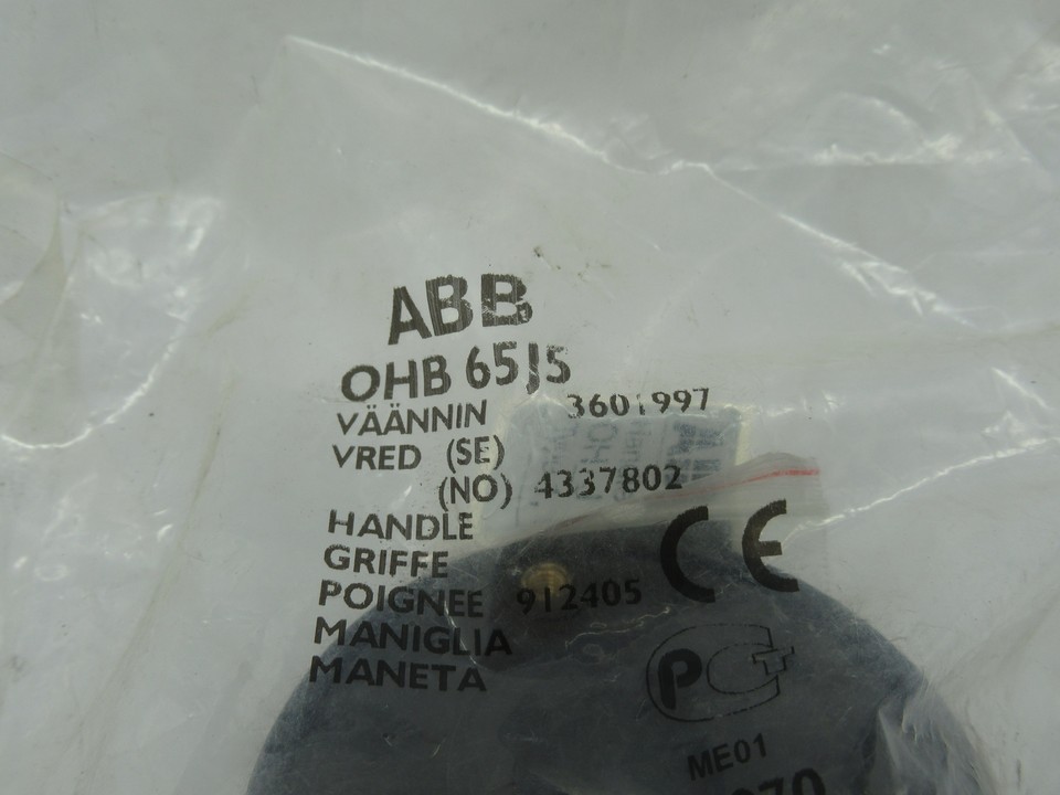 ABB OHB-65J5 Pistol Handle for Disconnect Switch *Open Bag* NWB | eBay