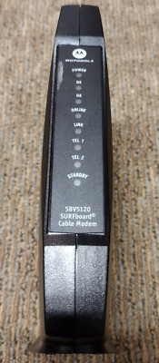 Motorola SBV5120 SURFboard Cable Modem Tested And Working with CD | eBay