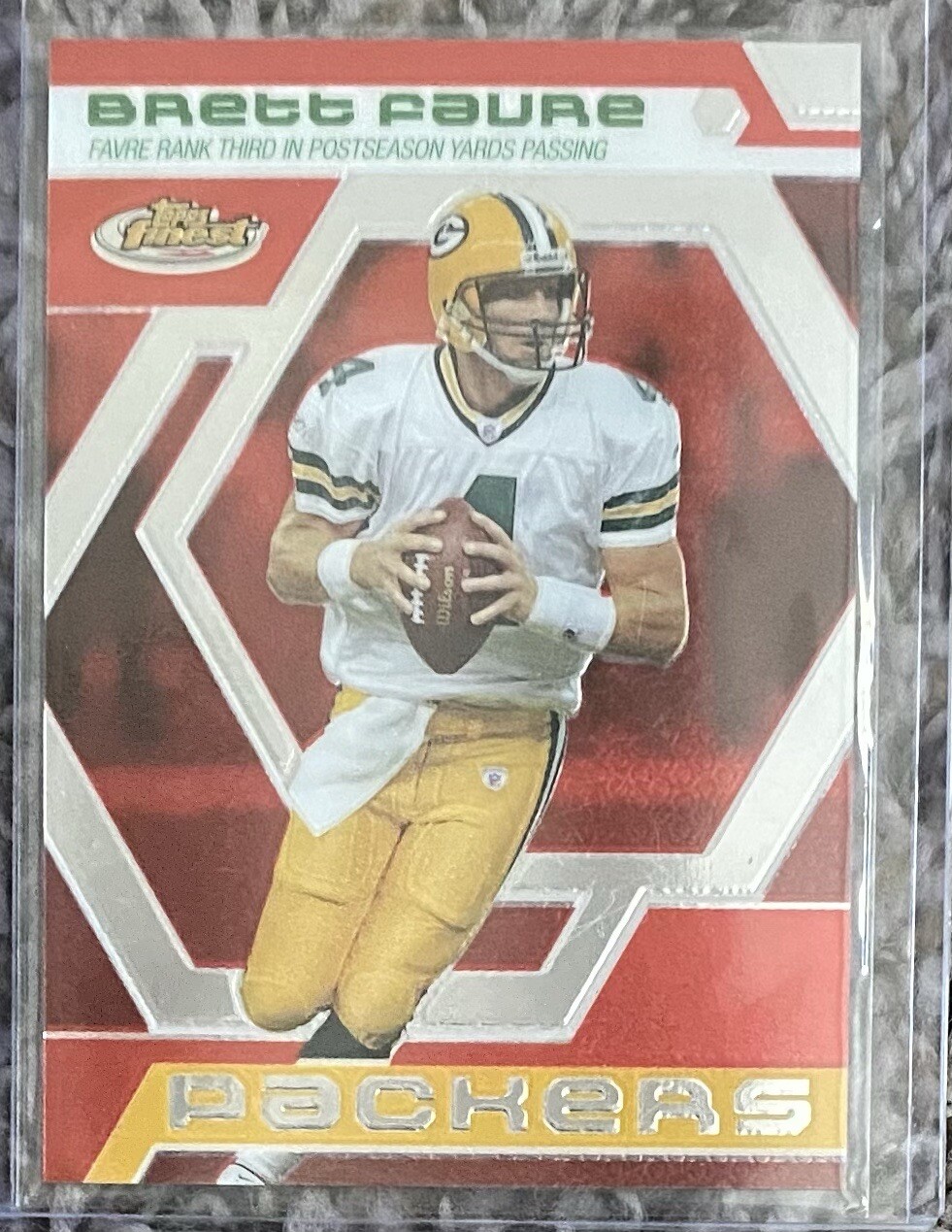 2006 Topps Finest NFL Green Bay Packers Brett Favre #BF15 | eBay