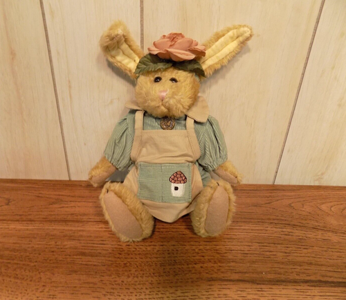 Vintage Boyd's Bears Emily Babbitt Rabbit Plush Poseable Ears 10" Tags ...