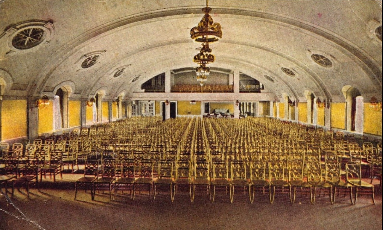 PICTURE DISH HOTEL PONTCHARTRAIN DETROIT MI 1907 | eBay