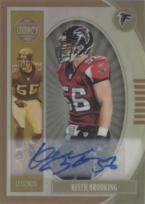 2019 Panini Legacy - Legends Keith Brooking #108 Premium Edition ...