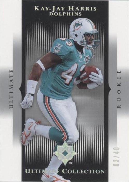 2005 Ultimate Collection - Ultimate Rookie Kay-Jay Harris #256 Spectrum ...