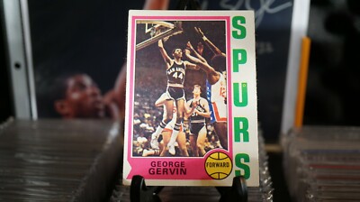 George Gervin 1974-75 Rookie Card Topps #196 | eBay