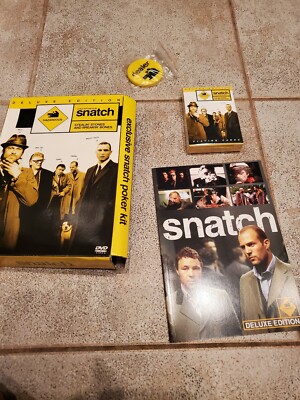 Snatch (DVD, 2006, 2-Disc Set, Deluxe Edition, with Pack-Ins ...