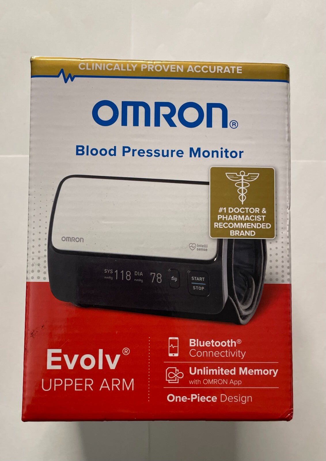 Omron BP7000 Evolv Wireless Upper Arm Blood Pressure Monitor for sale ...