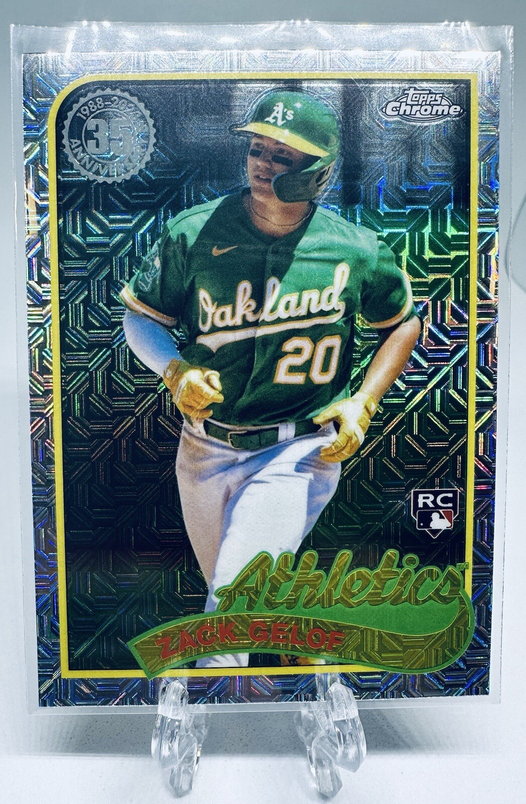 ZACK GELOF RC Mojo Refractor Silver Pack 2024 Topps Series 1 T89C-1 ...