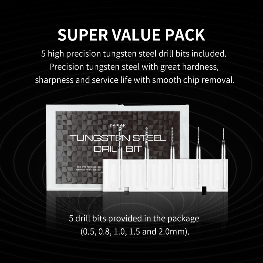 DSPIAE: Hand Drill - General Purpose Hobby Drill with 5 Bits - PT-HD - Pin Vise | eBay