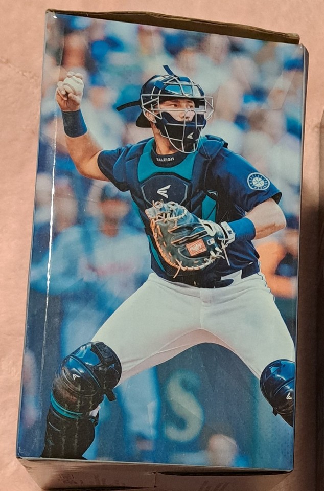 (New) Seattle Mariners Cal Raleigh Platinum Bobblehead (Minor Box ...
