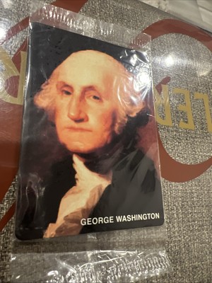 1992 Mother's Cookies US Presidents George Washington Trading Card ...