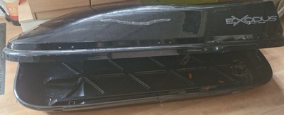 Halfords Exodus 360L Roof Box - Minor damage | eBay UK