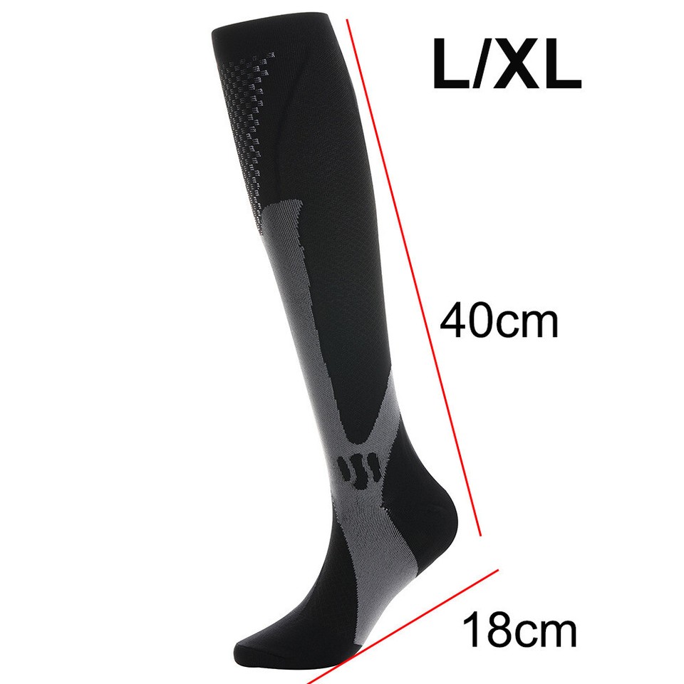NHS COMPRESSION FLIGHT SOCK TRAVEL ANTI SWELLING FATIGUE SPORT SUPPORT ...