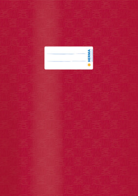 Exercise book cover PP A4 ruby red opaque | eBay Australia